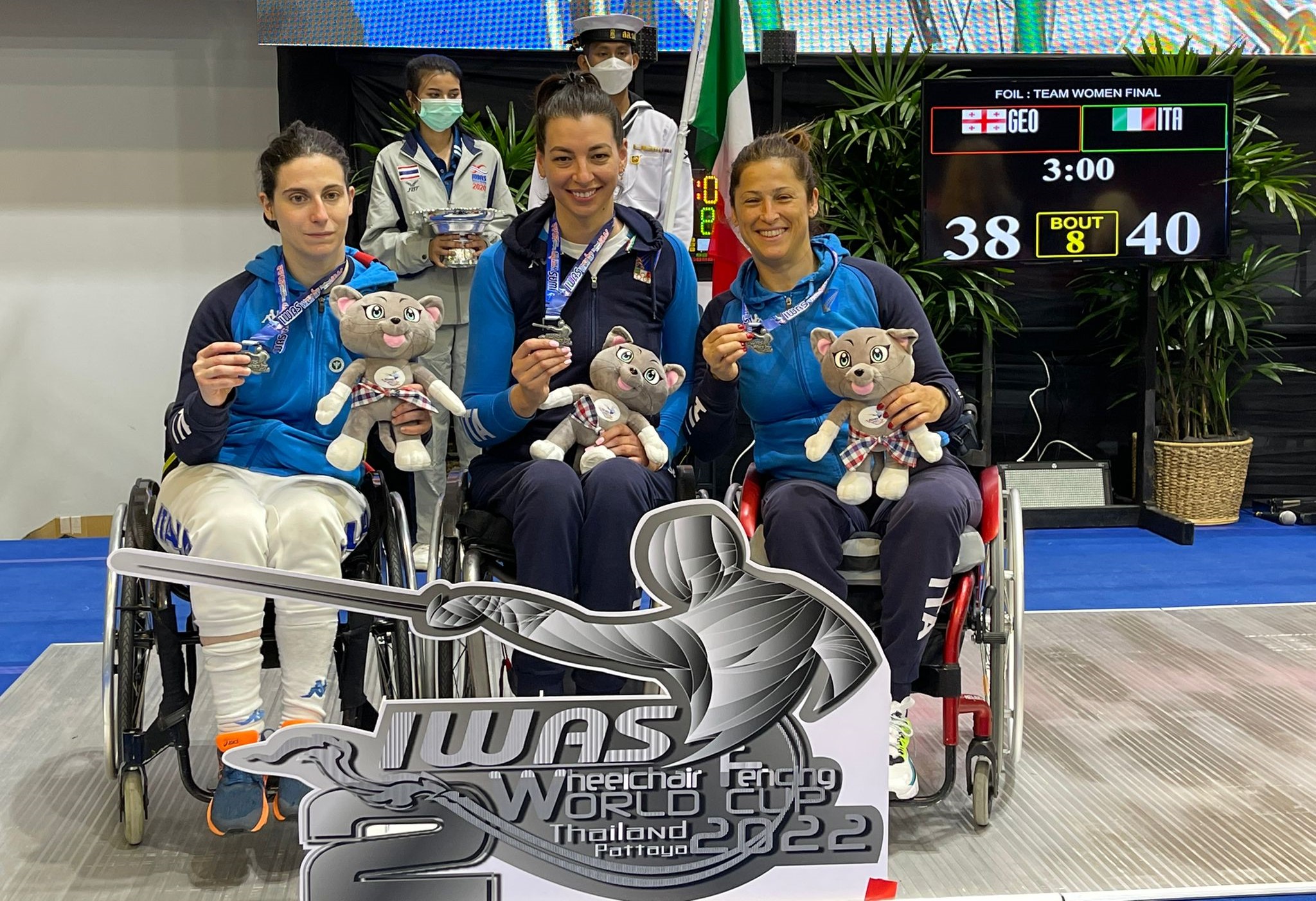 COPPA DEL MONDO SCHERMA PARALIMPICA - TRE PODI PER GLI AZZURRI NELL ...