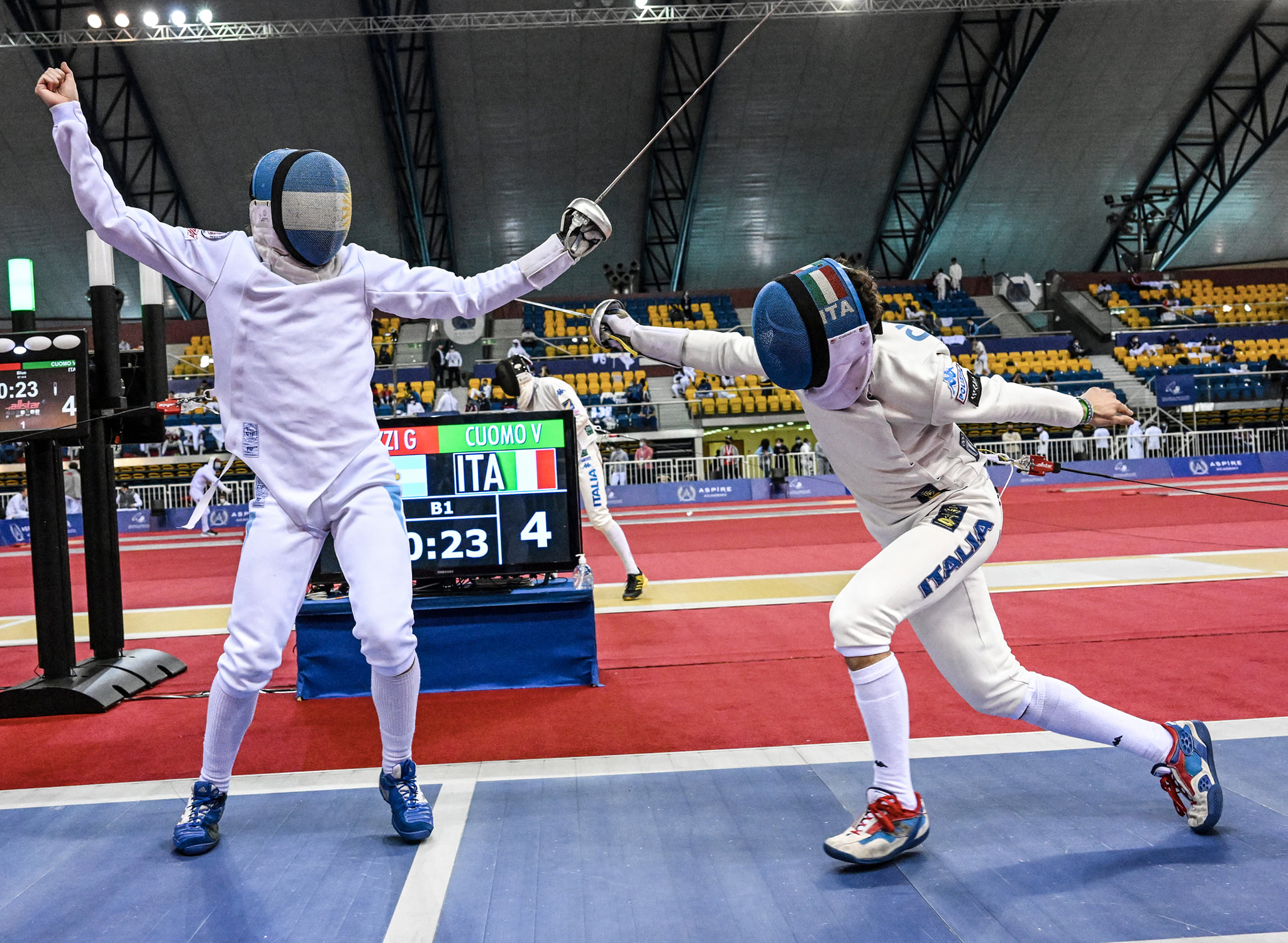 GP FIE SPADA MASCHILE - A DOHA 7 AZZURRI AL TABELLONE PRINCIPALE DI ...