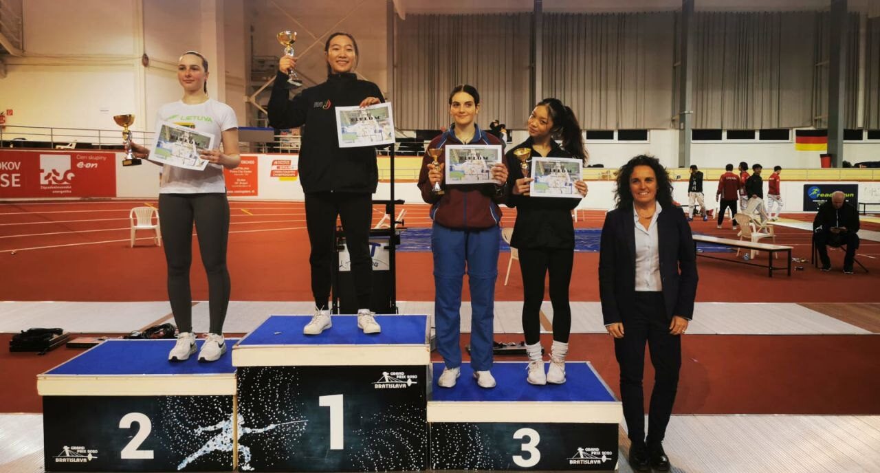CIRCUITO EUROPEO - SPADA FEMMINILE: 3^ PIAZZA PER GIULIA PAULIS NELLA ...