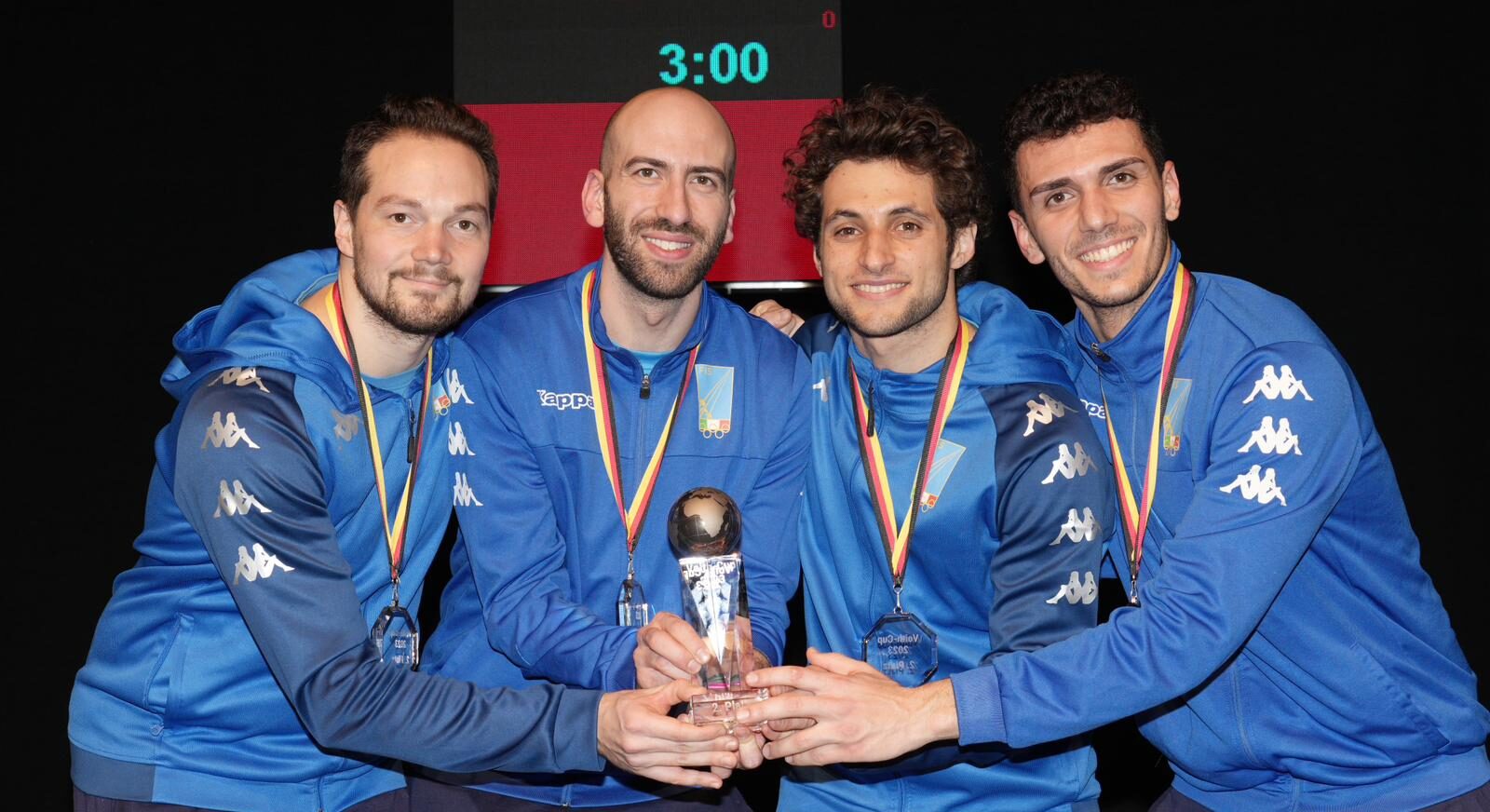 COPPA DEL MONDO SPADA MASCHILE A SQUADRE - ECCELLENTE SECONDO POSTO PER ...