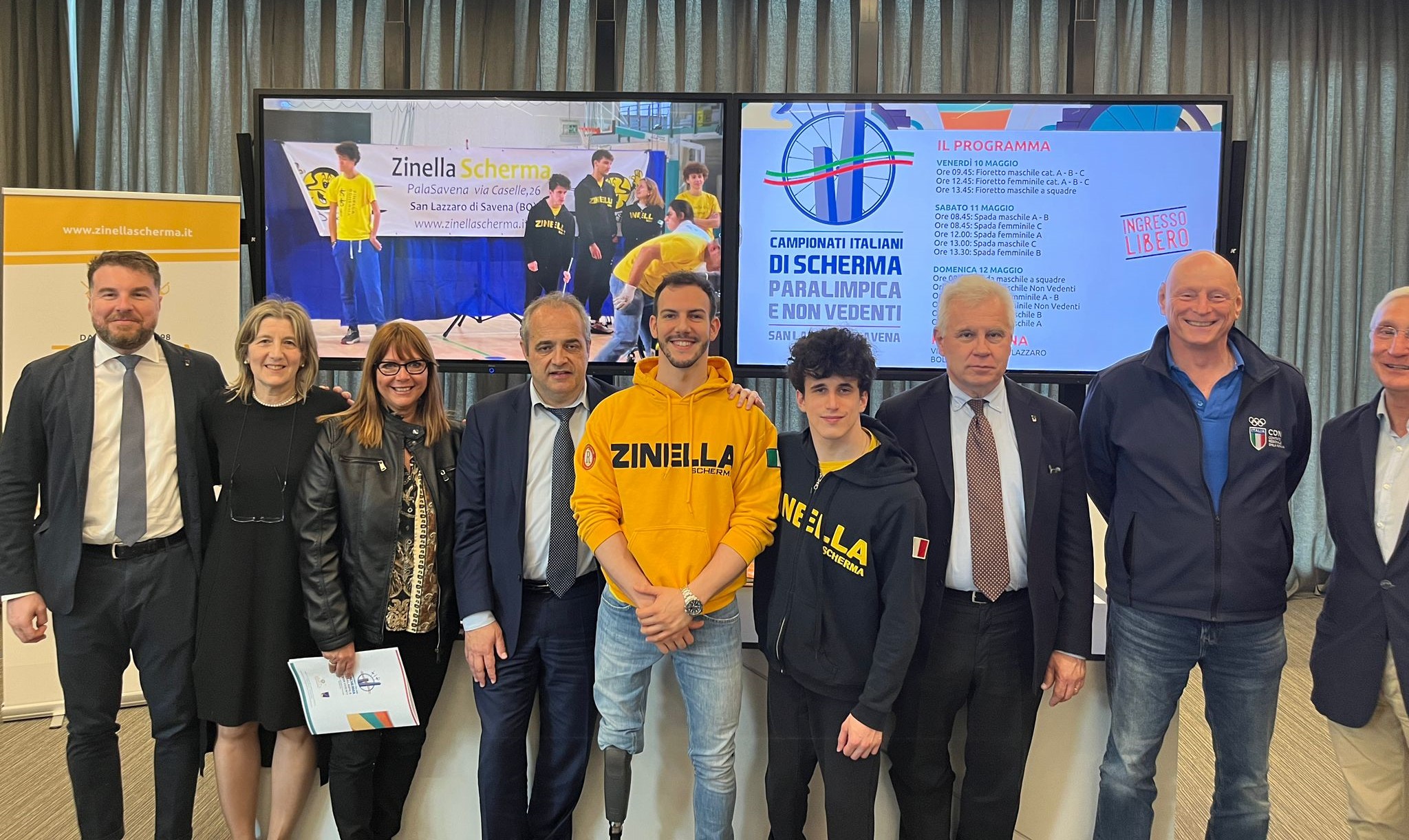 Presentati a Bologna i Campionati Italiani di scherma paralimpica e non ...
