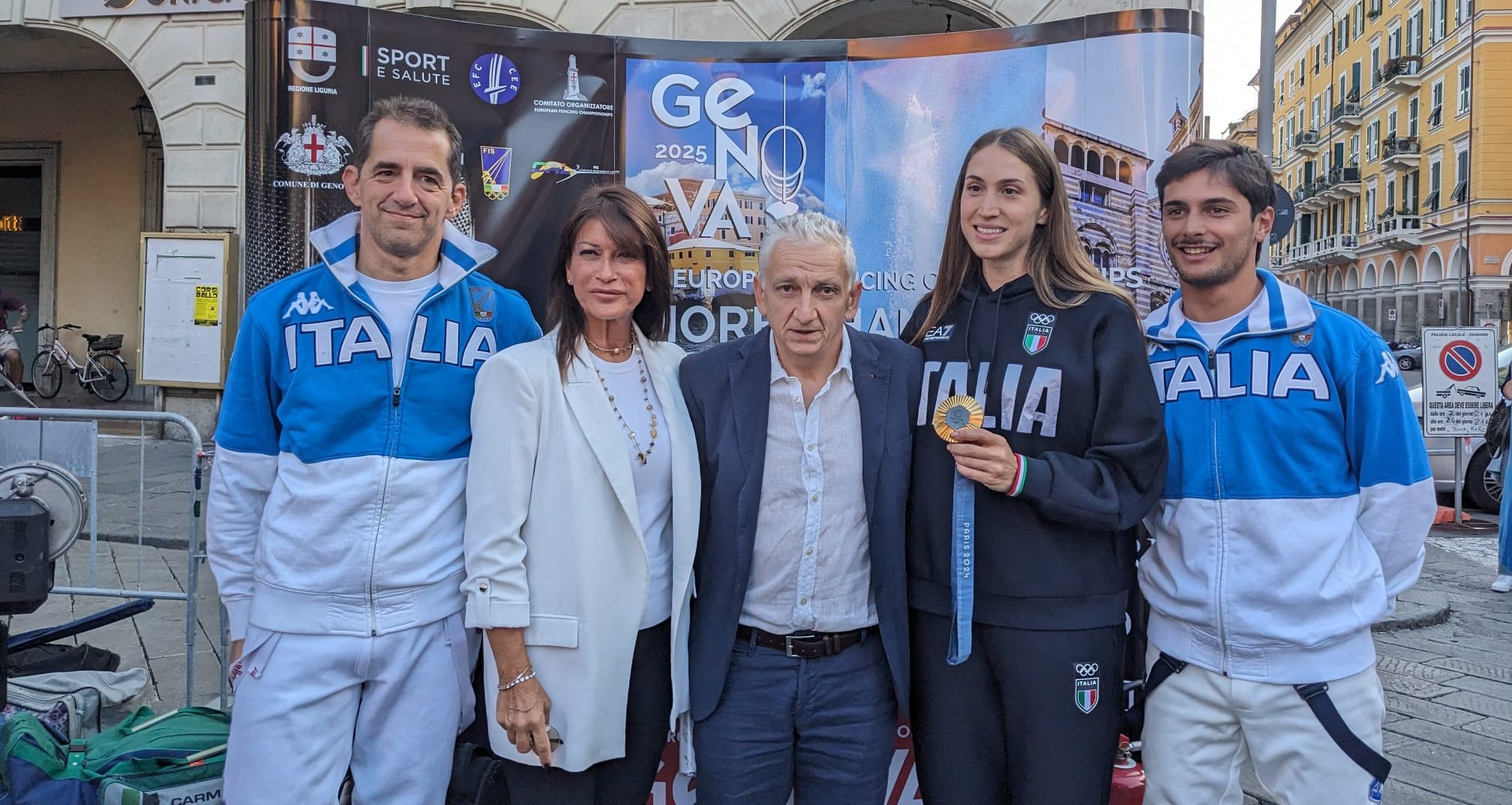 Successo a Chiavari per “Scherma in Piazza” con Giulia Rizzi: “Una ...