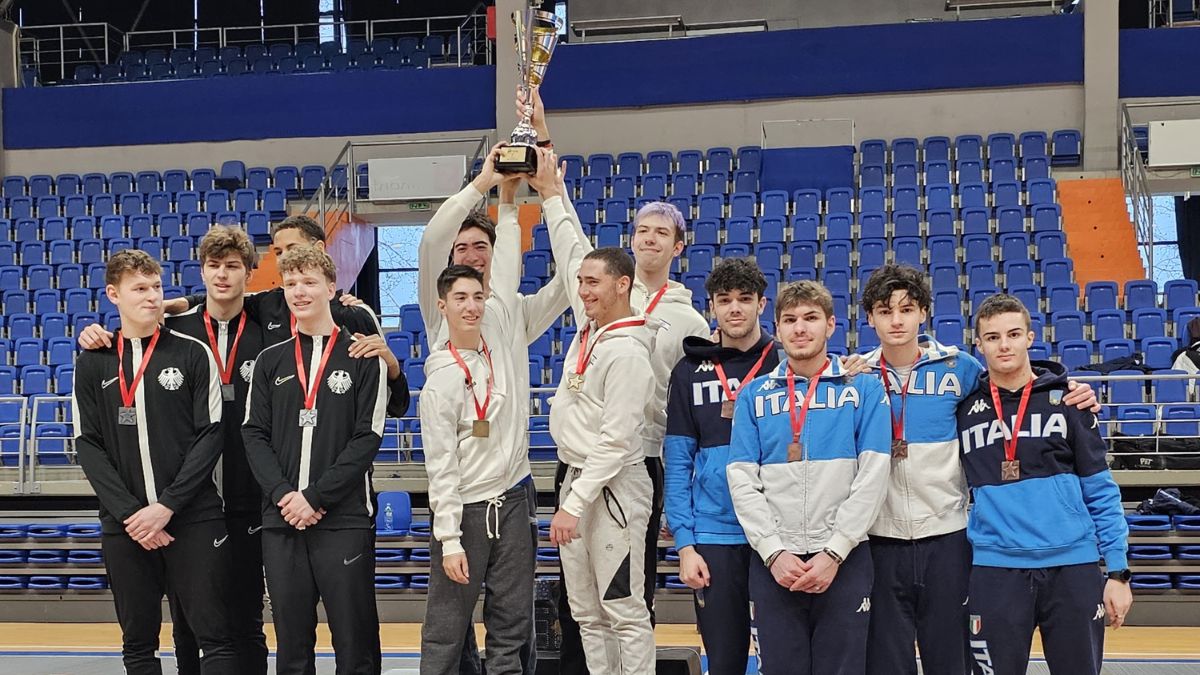 Coppa del mondo Under 20 di spada maschile - Terzo posto per la squadra ...