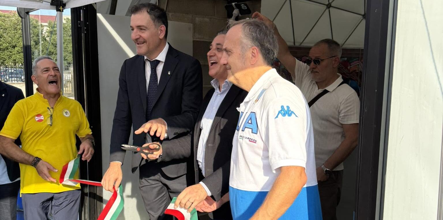 Il Presidente federale Mazzone a Lamezia durante il ritiro Nazionale ...